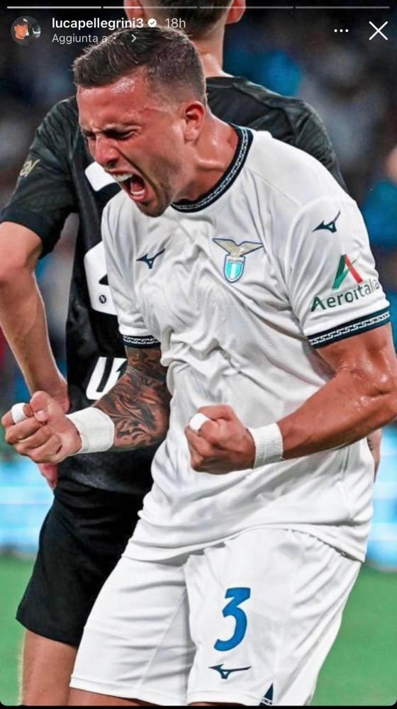 Lazio, l'esultanza di Luca Pellegrini fomenta i tifosi biancocelesti - FOTO