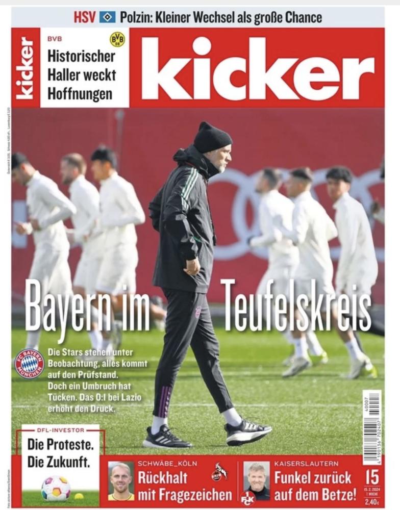 Champions League, la stampa estera: "Crisi Bayern, la Lazio sogna" - FOTO